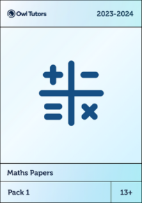 13 Plus English Pack 1 2023-24 (2 papers)
